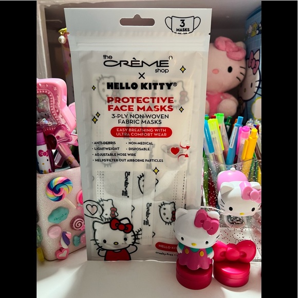 Hello Kitty | Other | Hello Kitty Creme Shop Face Masks | Poshmark